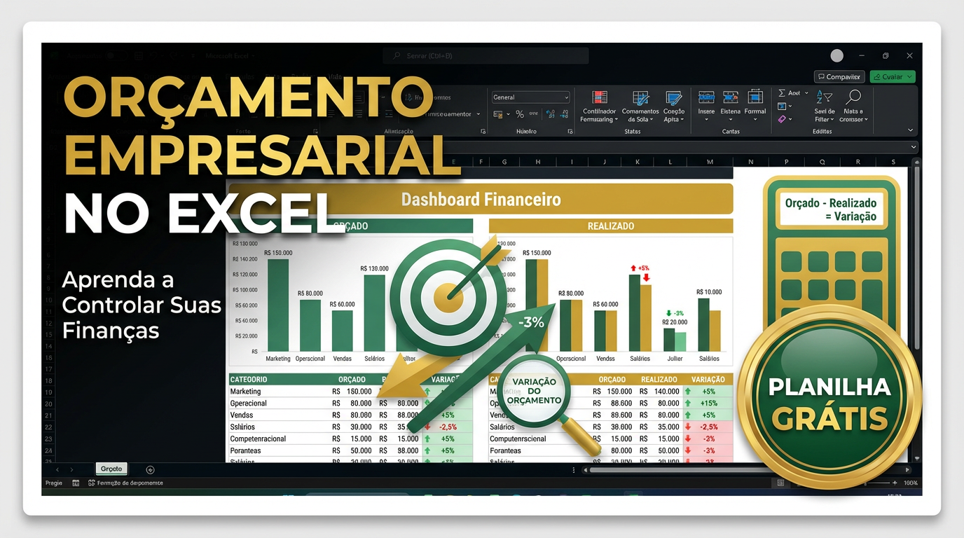 Planilha de Orçamento Empresarial no Excel - Planilhas Prontas ...